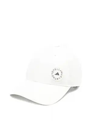 Adidas By Stella Mccartney Logo-patch Baseball Cap - Neutrals