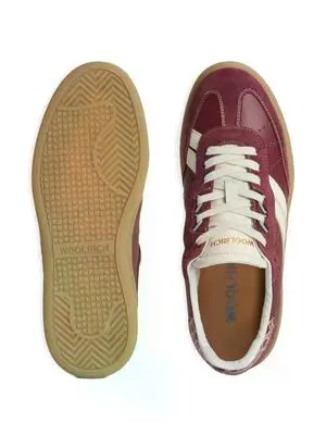 Woolrich Leather Sneakers - Red