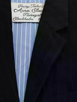 Acne Studios Pinstripe Single-breasted Blazer