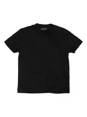 LES TIEN Short-sleeve Cotton T-shirt - Black