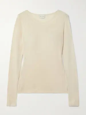 DEIJI STUDIOS Ribbed-knit T-shirt