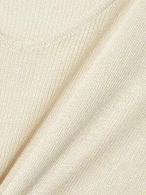 DEIJI STUDIOS Ribbed-knit T-shirt