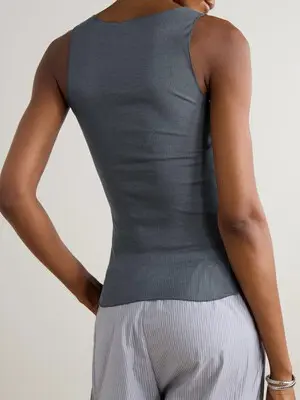 DEIJI STUDIOS Ribbed-knit Tank