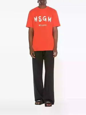 MSGM Logo-print T-shirt