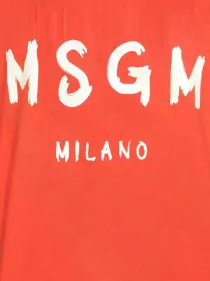 MSGM Logo-print T-shirt