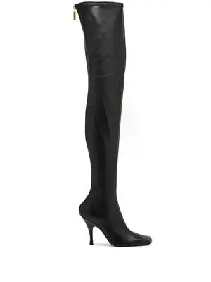Khaite 100mm Eva Zip-detail Over-the-knee Boots