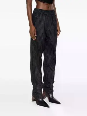 Isabel Marant Pinstripe Wool Trousers