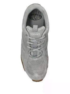 Versace Galaxia Suede Sneakers - Grey