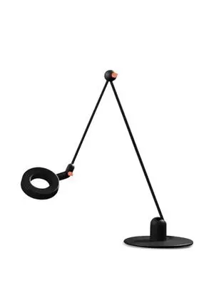 MARTINELLI LUCE L'amica Adjustable-arm Ring-light Desk Lamp - Black
