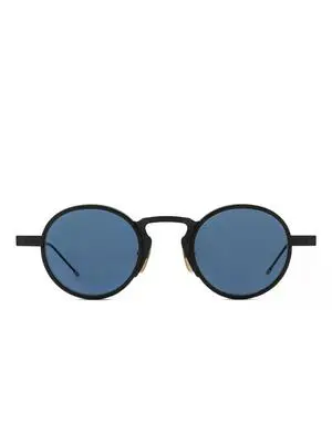 Thom Browne Round-frame Sunglasses - Black
