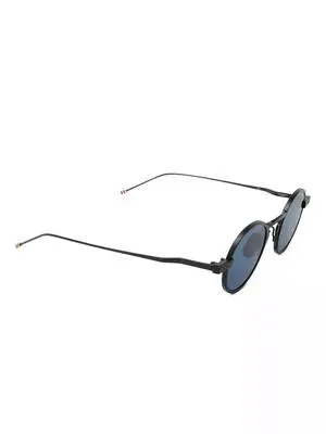 Thom Browne Round-frame Sunglasses - Black