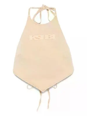 Ksubi Halter-neck Tie Top