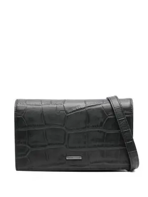 Emporio Armani Croc Effect Bags For Men