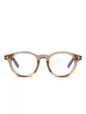 TOM FORD Round Full-rim Glasses