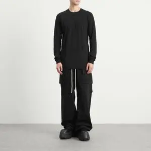 Rick Owens Level Long Sleeve Shirt - Black