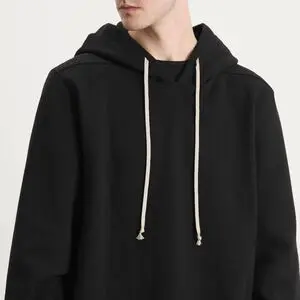 Rick Owens Oversized Cotton Hoodie