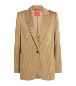 Max & Co. Pinstripe Single-breasted Blazer