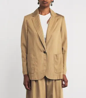 Max & Co. Pinstripe Single-breasted Blazer
