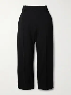 Khaite Callen Crepe Straight-leg Pants