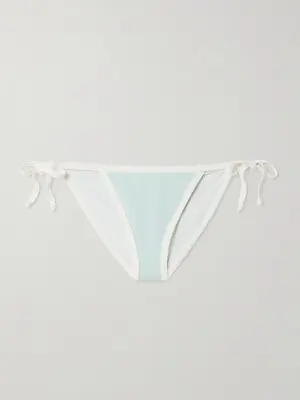 Marysia Porto Two-tone Bikini Briefs - Blue