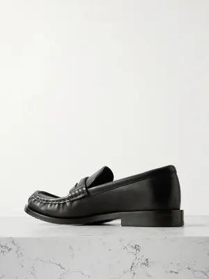 Burberry Leather Penny Loafers