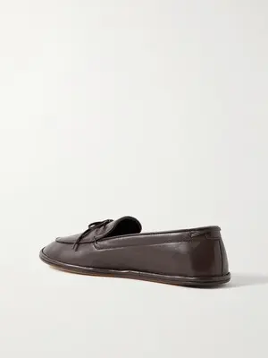 EMME PARSONS Parker Leather Loafers - Brown