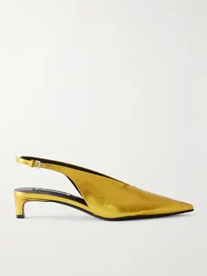 Jil Sander Metallic Pumps