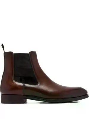 Magnanni Hanson Leather Chelsea Boots - Brown