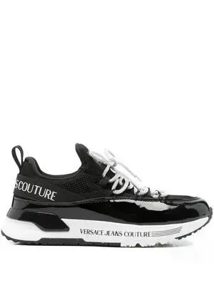 Versace Mesh Panel Lace-up Sneakers