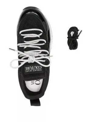 Versace Mesh Panel Lace-up Sneakers