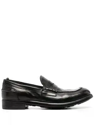 Officine Creative Penny-slot Leather Loafers