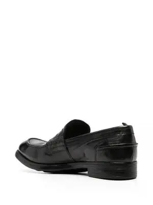 Officine Creative Penny-slot Leather Loafers