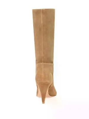 GIANVITO ROSSI Elise Mid-calf Boots - Neutrals