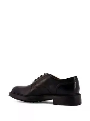 DOUCAL'S Lace-up Leather Derby Shoes