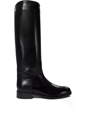 MARETTO Leather Zip-fastening Boots