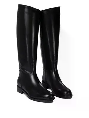 MARETTO Leather Zip-fastening Boots