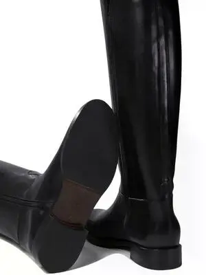 MARETTO Leather Zip-fastening Boots
