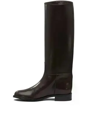 MARETTO Leather Knee-high Boots