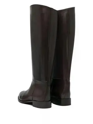 MARETTO Leather Knee-high Boots