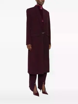 MUGLER Notched-lapel Wool Coat