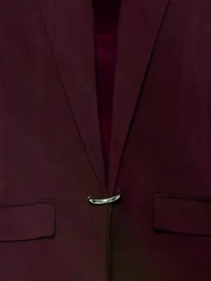 MUGLER Notched-lapel Wool Coat