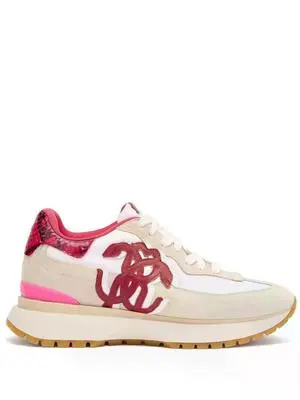 Roberto Cavalli Python-print Panel Sneakers