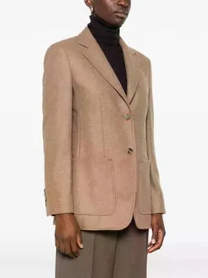 Max Mara Patch-pocket Notched Jacket