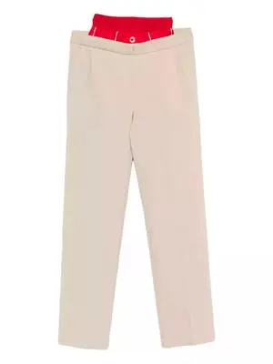 Coperni Layered Trousers - Neutrals