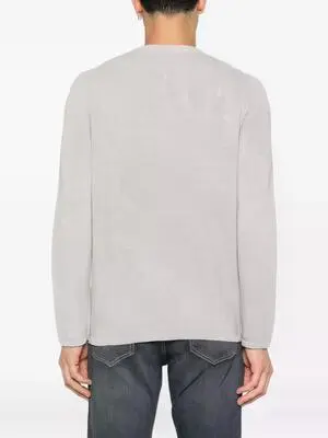 Marc O'polo Embroidered-logo Sweater - Grey