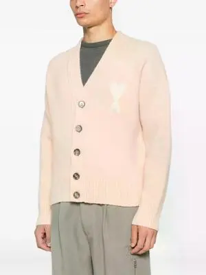 AMI Paris V-neck Cardigan