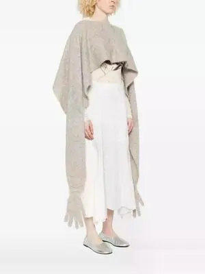 Moschino Brushed-finish Cape