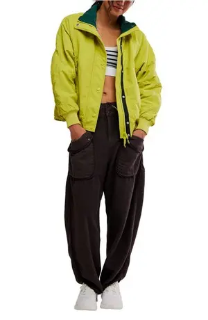 Free People Field Tripper Jacket - Honeydew