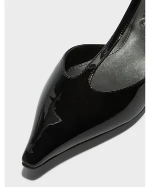 AeydĒ Liz T-strap Pumps - Black