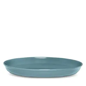 HUDSON PARK COLLECTION Lisboa Oval Platter Exclusive - Denim